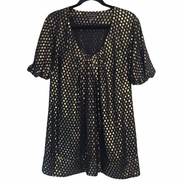 French Connection | Dresses | French Connection Silk Swing Black ...